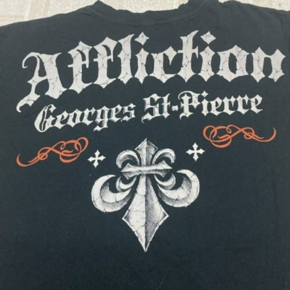 Affliction | Shirts | Affliction Georges Stpierre Rush Graphic Eagle ...